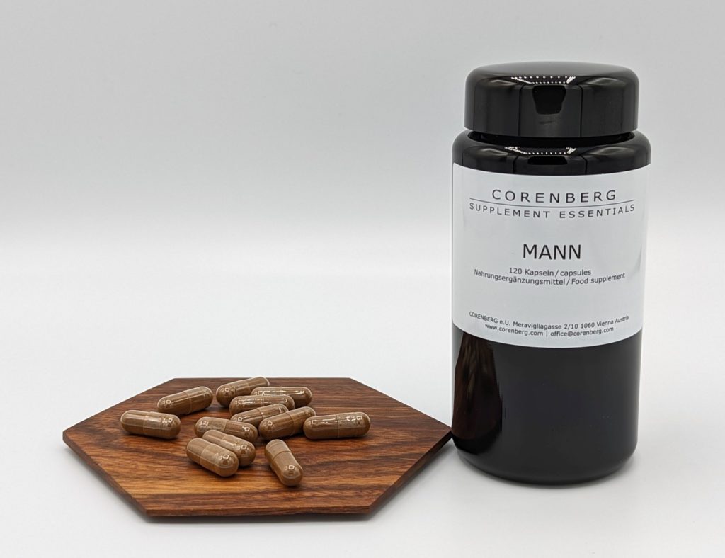 MANN capsules for supporting testosterone levels
